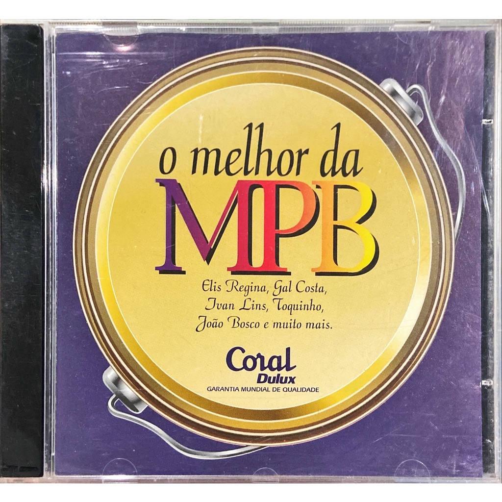 CD O Melhor da MPB - Coral Dulux | Shopee Brasil