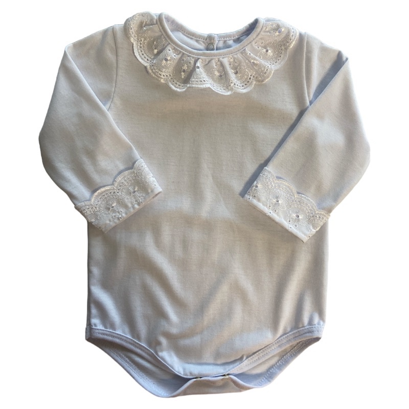 Body renda menina manga longa branco | Shopee Brasil