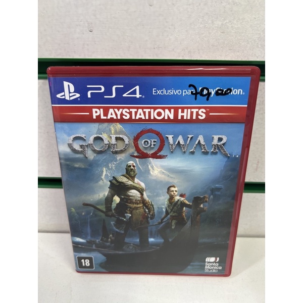 Jogo god of war 2018 ps4 semi novo | Shopee Brasil