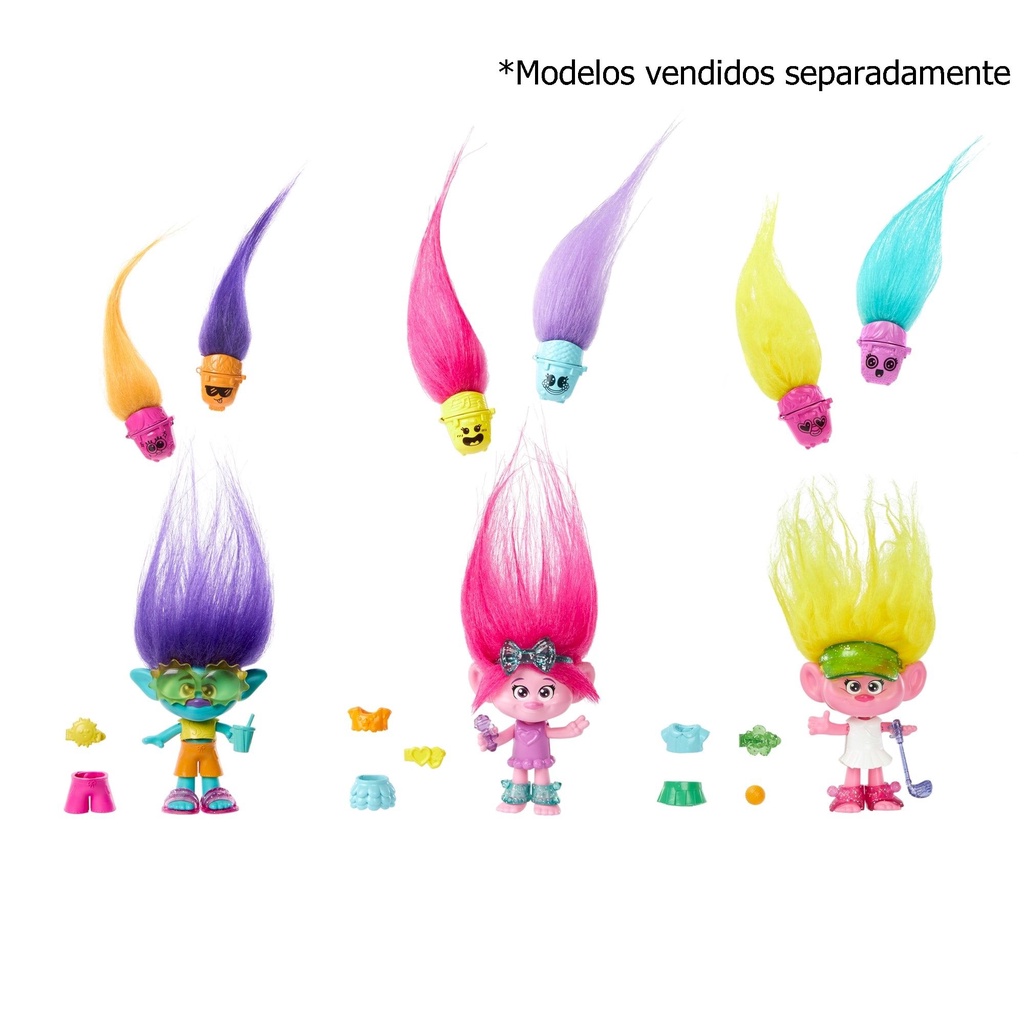Boneca Trolls Hair Pops - Mattel | Shopee Brasil