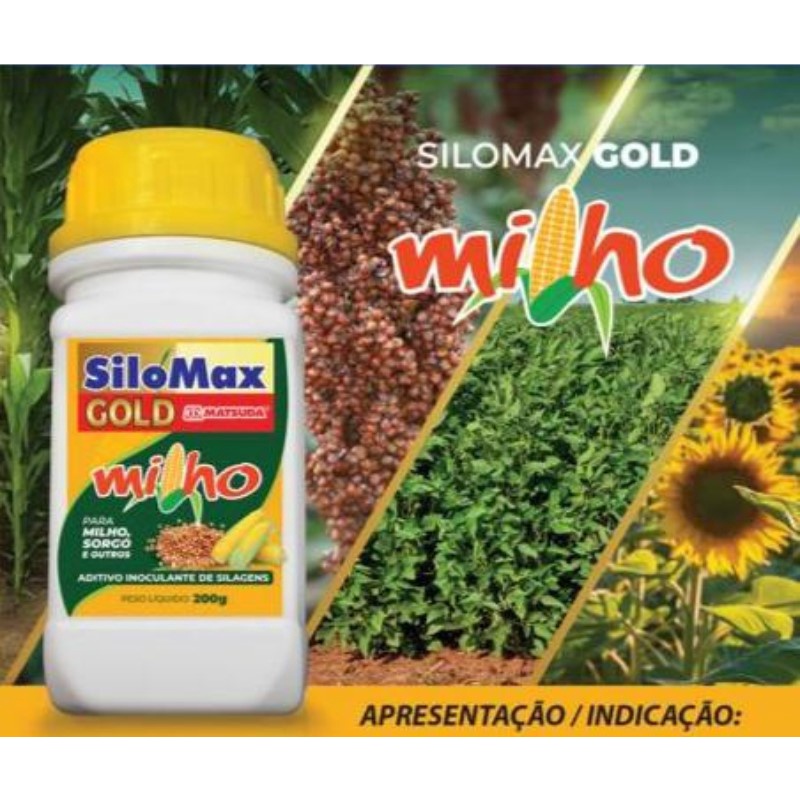 Inoculante Para Silagem de Milho Silomax Gold 200g | Shopee Brasil
