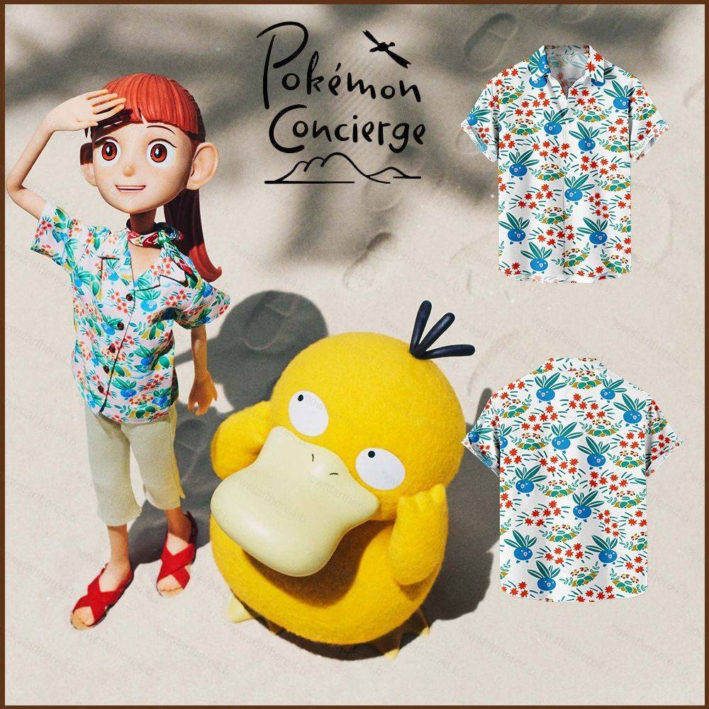 Netflix Pokemon Concierge Haru Cosplay Blusa Fantasia 3D Impressão ...