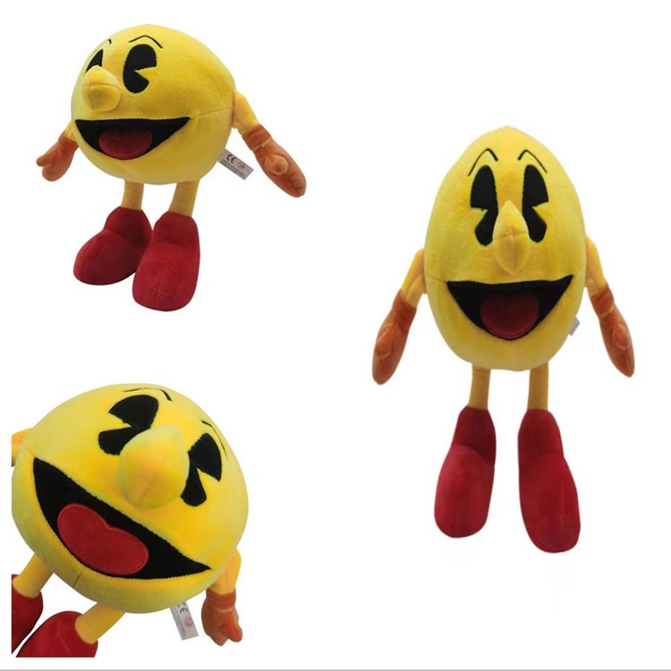 Novo Pac-Man Pac-Man Boxer Boxer Plush Toy Jogo de Brinquedos de ...