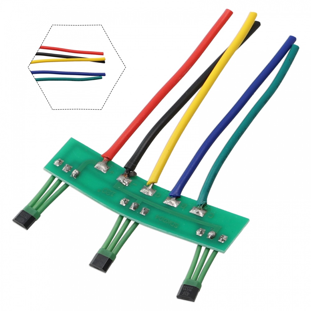 Ebike Hall 43F Crcuit Board Sensor De Motor Com Fio Para De Onda ...