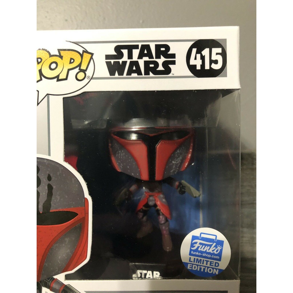 Funko Pop! Star Wars #415 Mandalorian Super Commando Exclusivo Funko ...