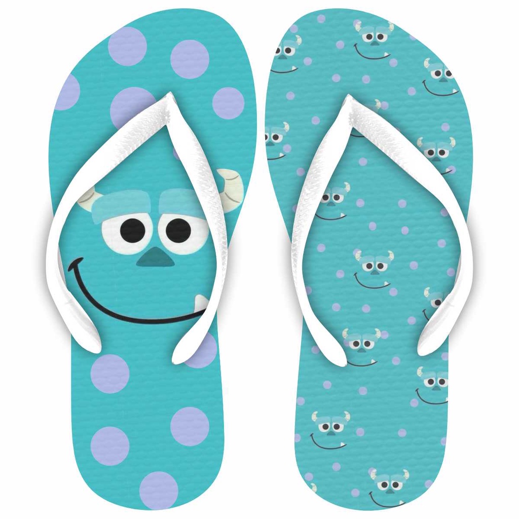 Monstros SA Chinelo do filme Monstro Azul James Sulley Sullivan Sully ...