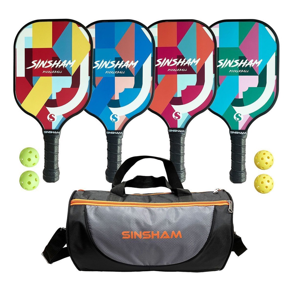 Peak ball raquete grafite raquete de fibra de carbono pickleball ...