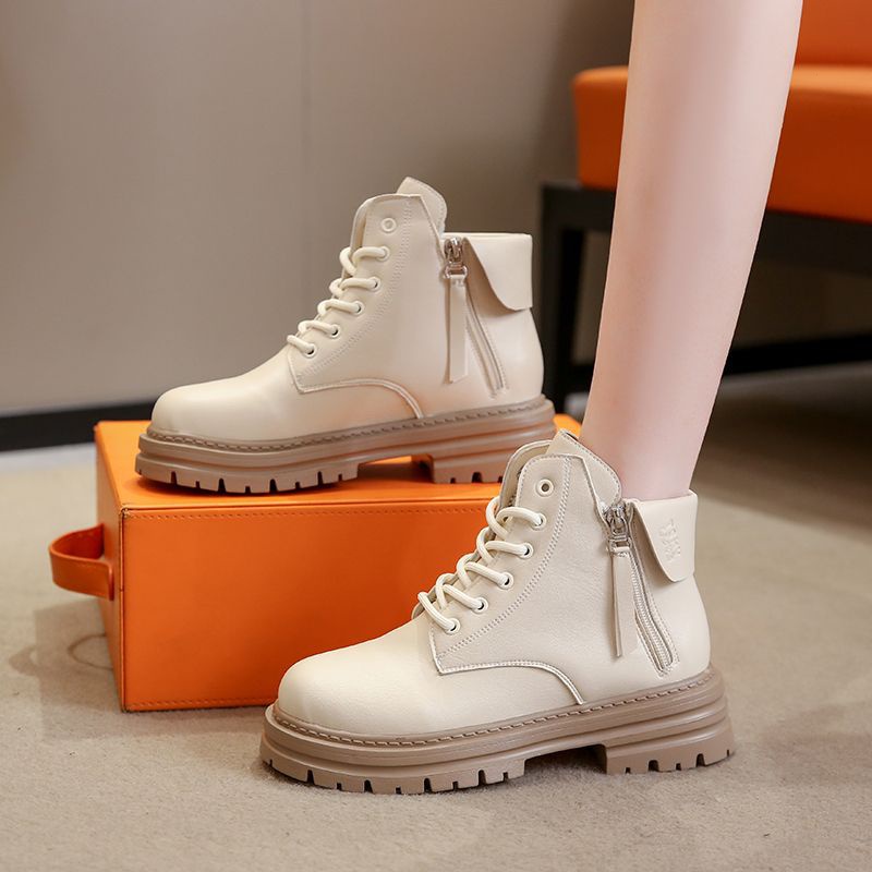 Novas Botas Martin Femininas 2023 Coreanas De Tornozelo Pequeno Curtas ...