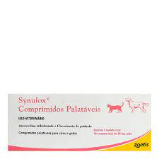 Synulox 50 Mg Caixa Com 10 Comprimidos Palatáveis | Shopee Brasil