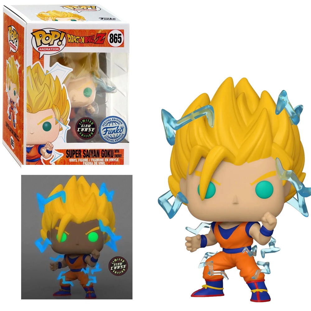 POP FUNKO 865 CHASE Dragon Ball Z Goku Super Saiyan 2 CHASE | Shopee Brasil