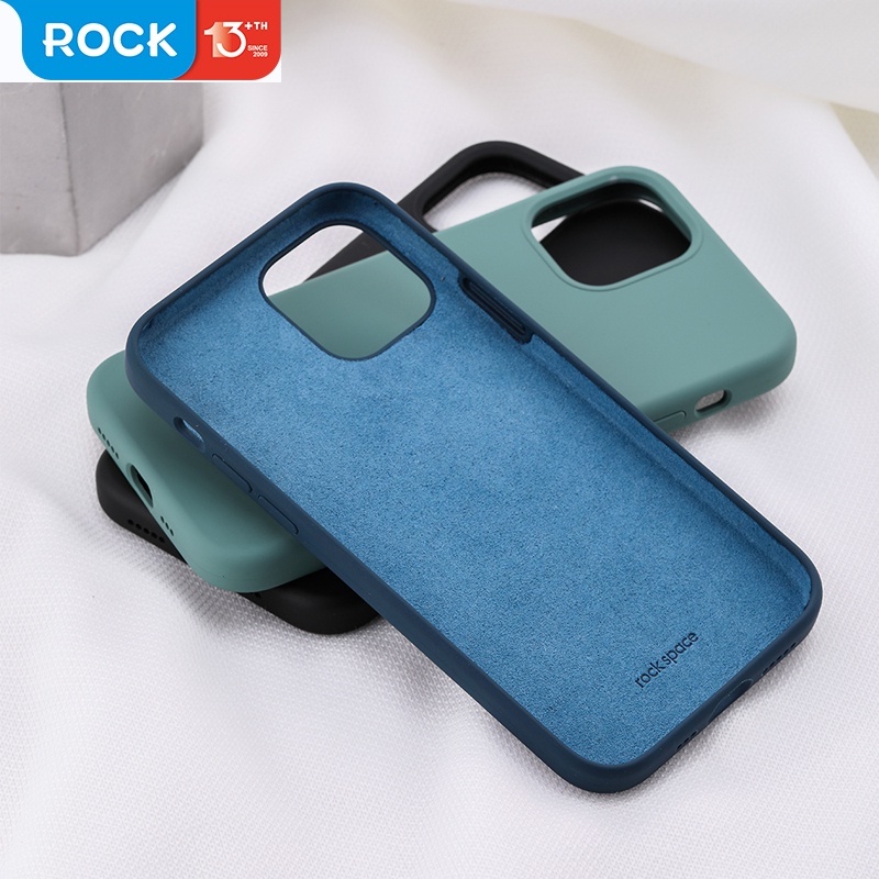 Para iPhone 12 Pro Max , 12 Mini Case Rock Space Silicone Líquido Com ...