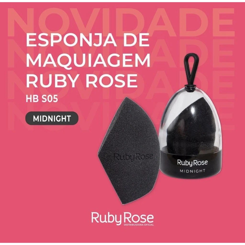 Esponja MIDNIGHT - Ruby Rose | Shopee Brasil