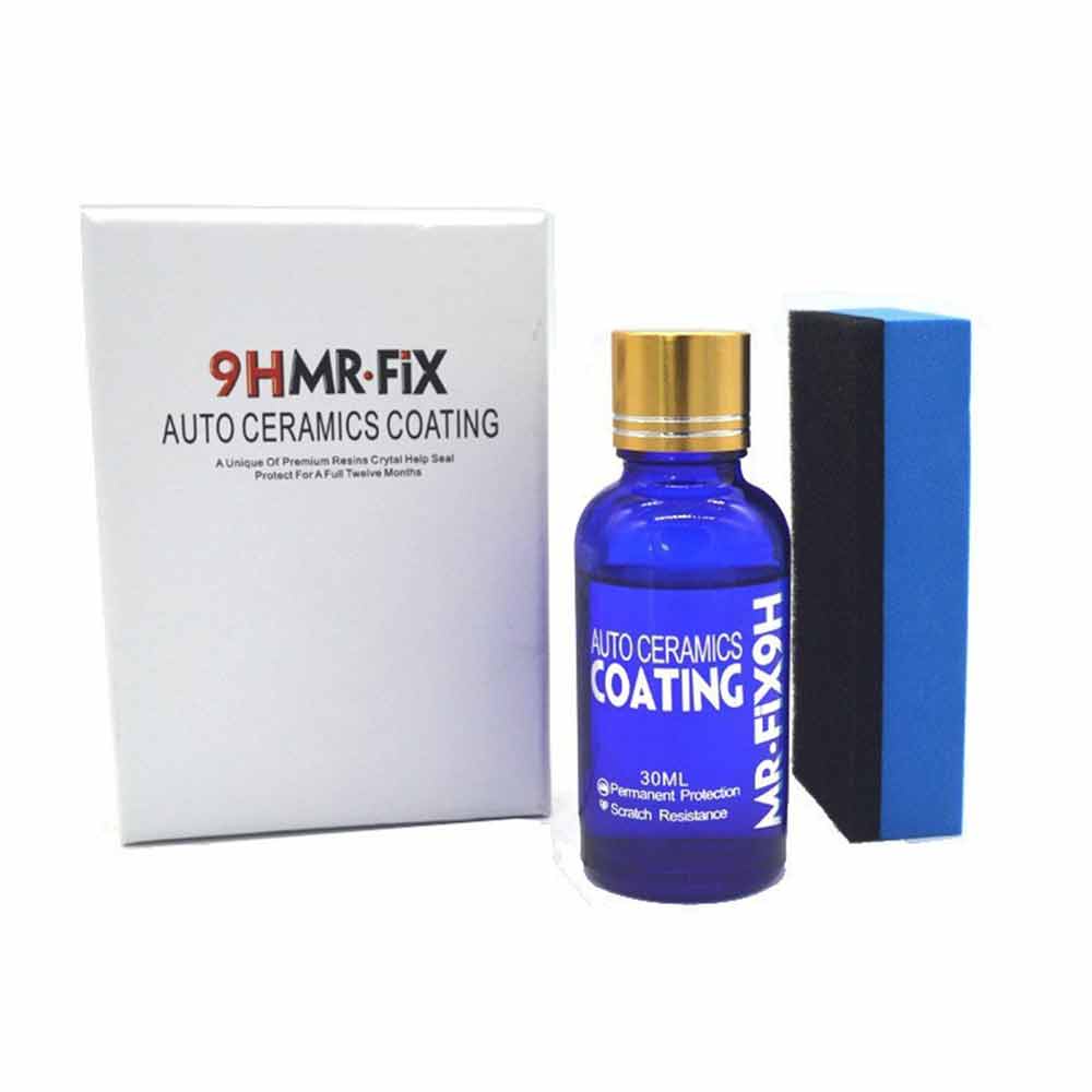 9H MR FIX Super Hydrophobic Ceramic Glass Coating Care Wax Crystal Car Care | Shopee Brasil