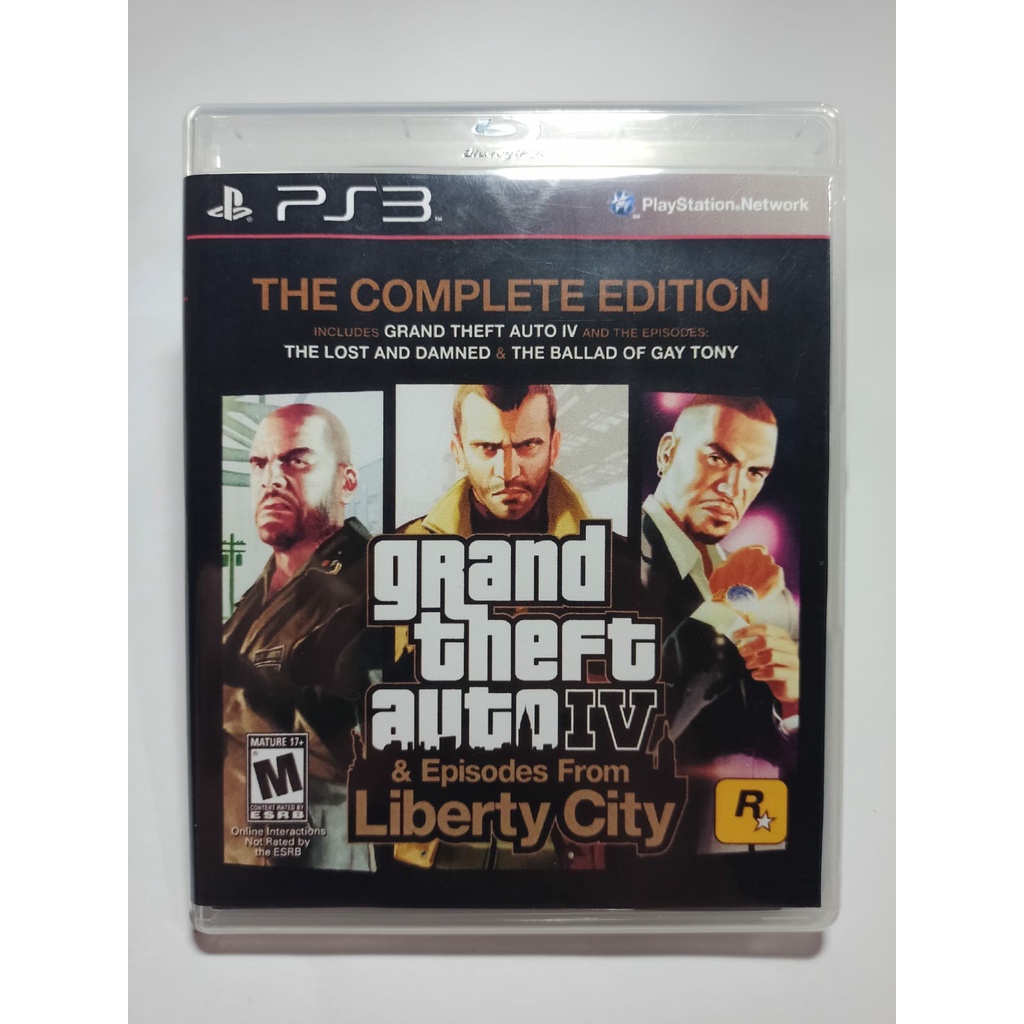 Gta 4 Complete Edition Ps3 Mídia Física | Shopee Brasil
