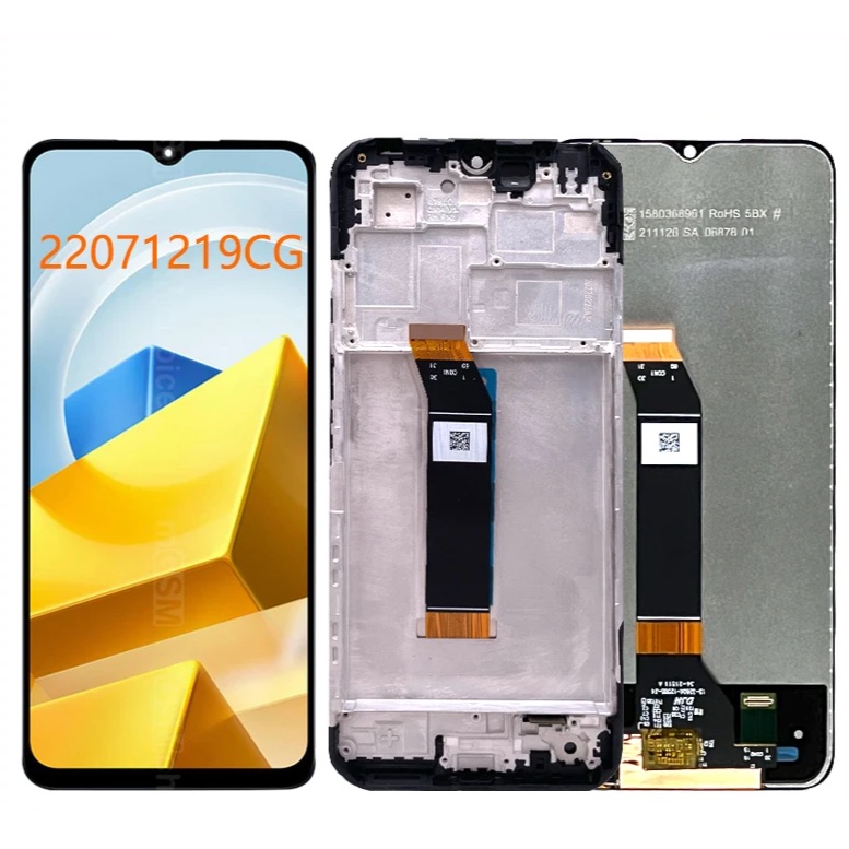 6.58" VIVID Frontal Tela Poco M4 5G&Poco M5 Compativel 22041219PG 22071219CG Touch Display Lcd ...