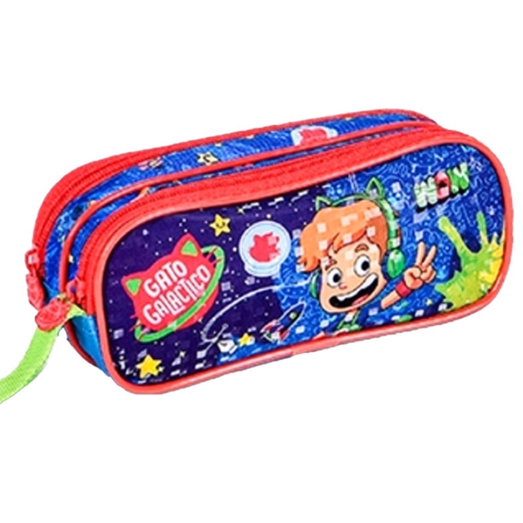 Estojo Escolar Gato Galactico Clio Style GG24119F | Shopee Brasil