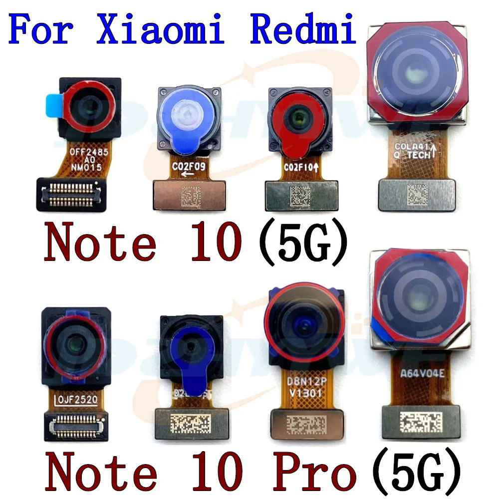 Câmera traseira frontal para Xiaomi Redmi Note 10 Pro 5G Profundidade ...