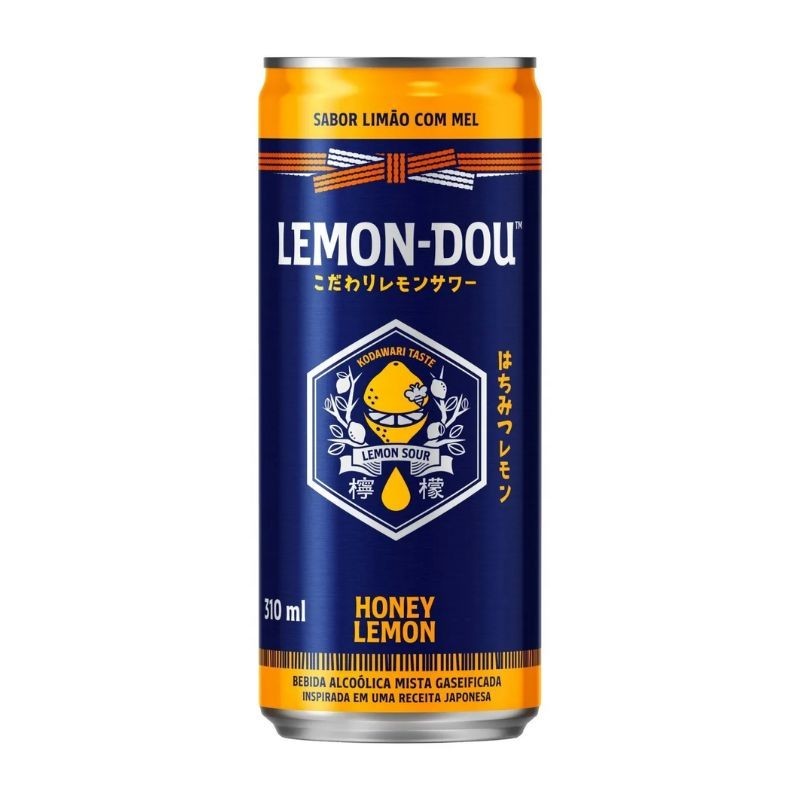 Bebida Lemon Dou Honey Lemon Sabor Limão Com Mel Lata 310ml Importada ...