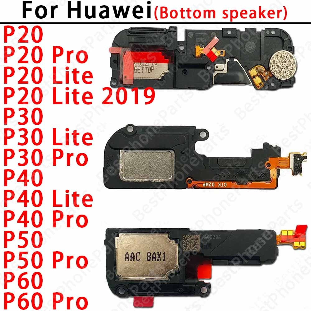 Alto-Falante Original Para Huawei P20 P30 P40 P50 P60 Lite 2019 Pro Placa De Módulo De | Shopee ...