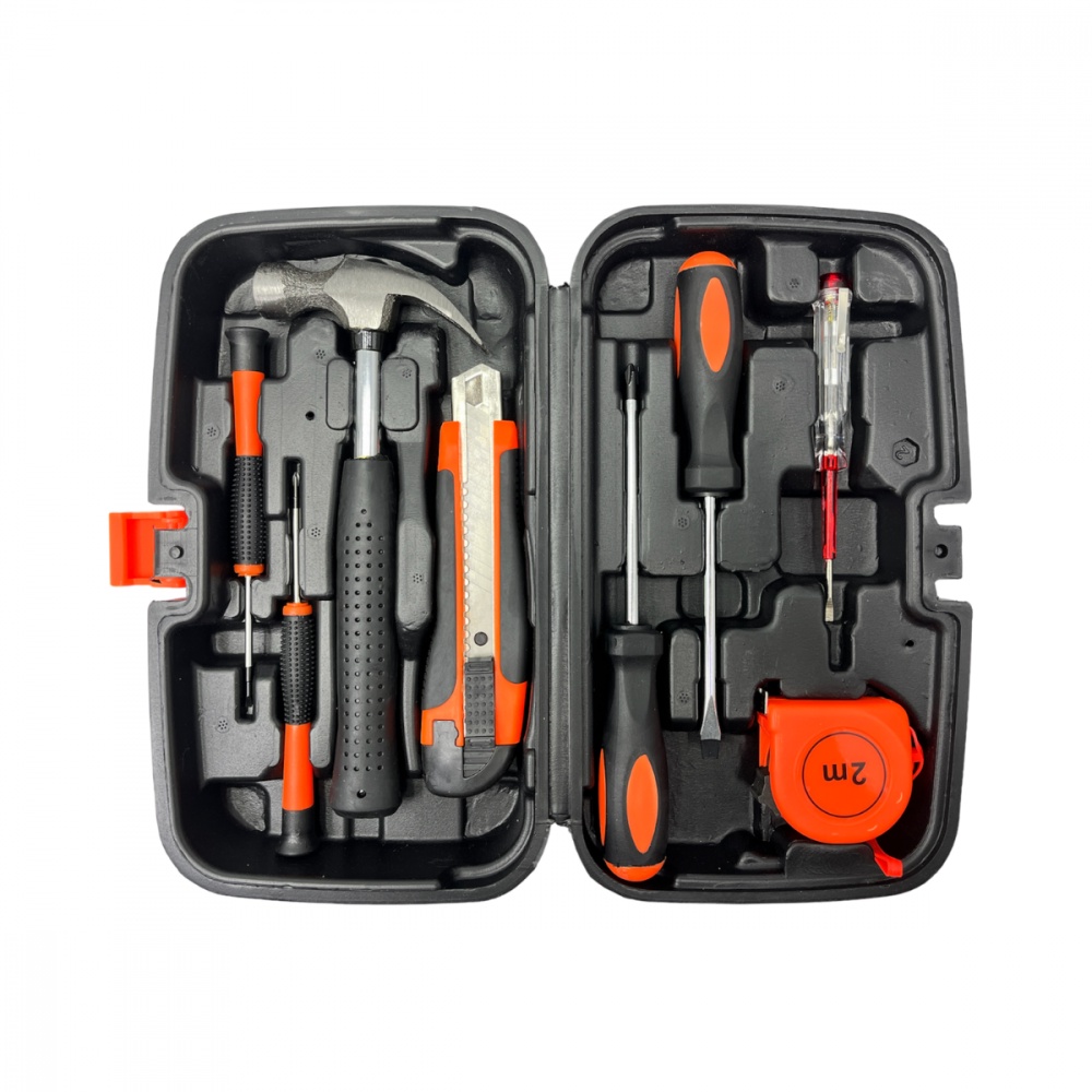 Caixa De Ferramentas Completa Multifuncional 9 Peças | Shopee Brasil