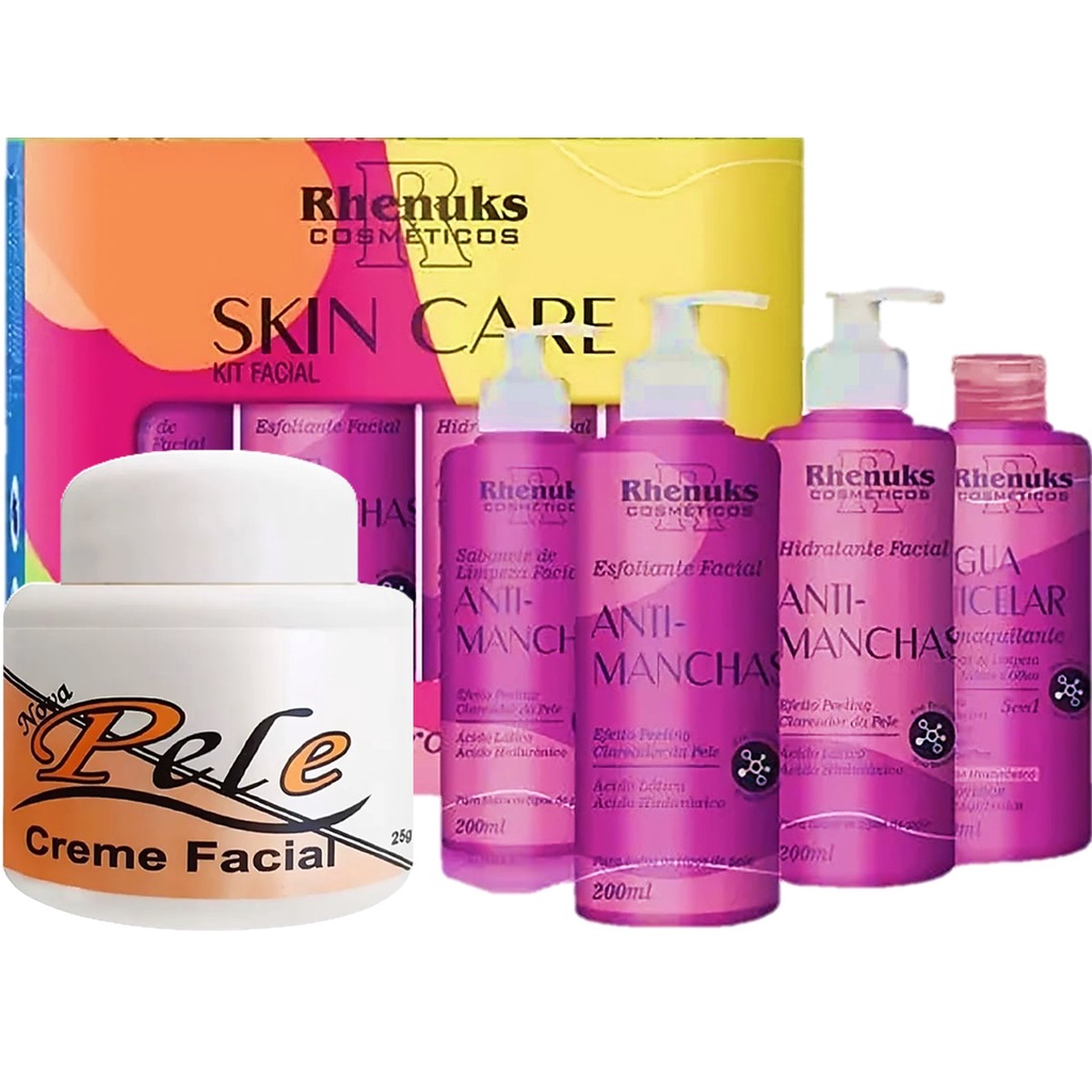 Kit Melasma No Rosto Clareador de Melasma na Pele Manchas de Sol no ...