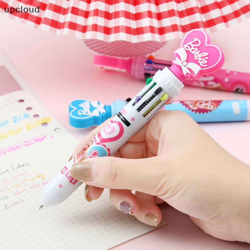 Nova Caneta Esferográfica Kawaii Barbie Pink Series Girly Heart Fashion ...