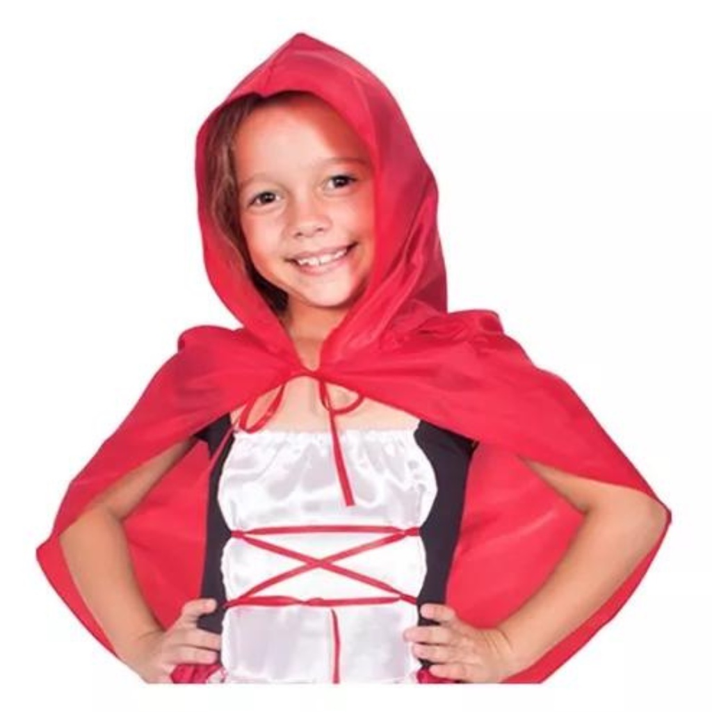 Fantasia - Chapeuzinho Vermelho c/ Capa - Tamanho "P" - Brink Model ...