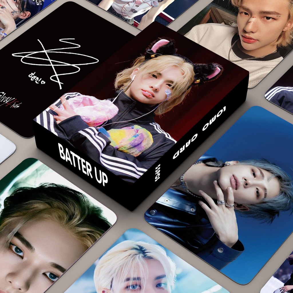 55pcs STRAY KIDS Xmax Lomo cards Perfect Day Christmas Rock STAR Album ...