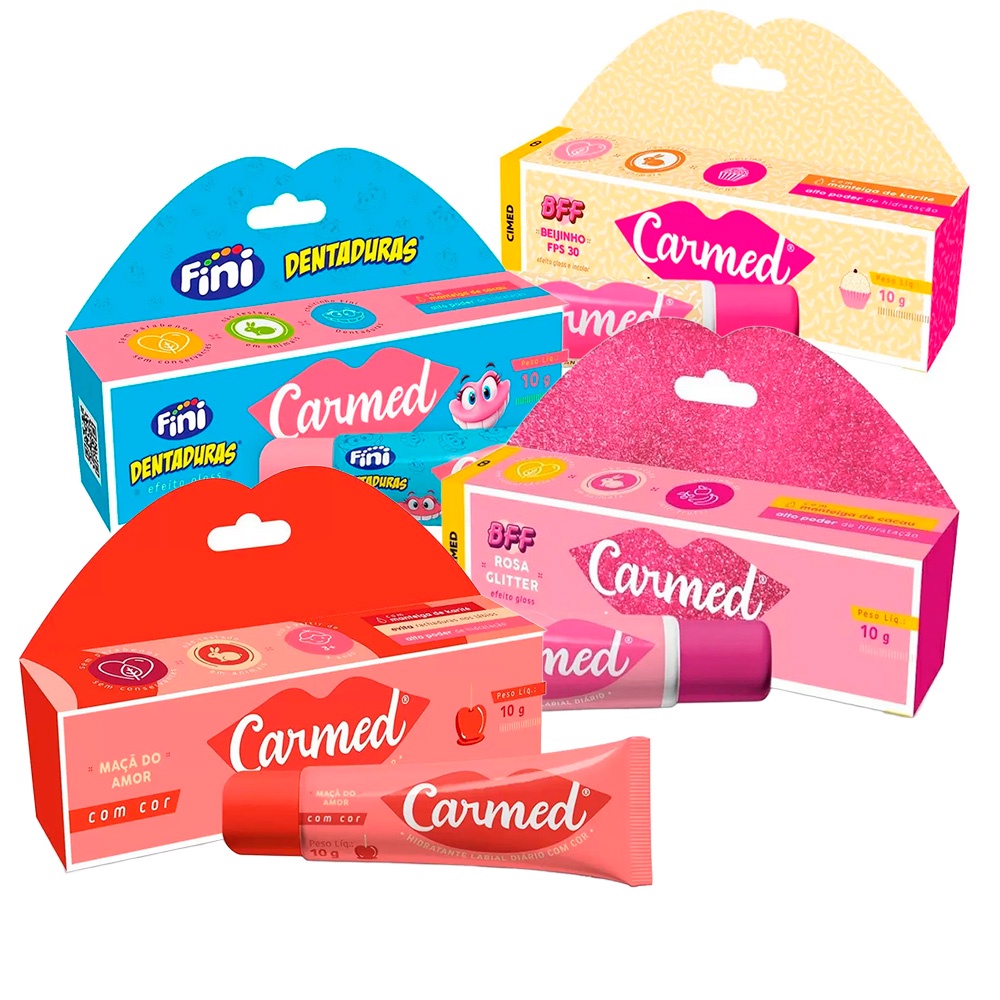 Carmed Hidratante Labial 10g | Shopee Brasil