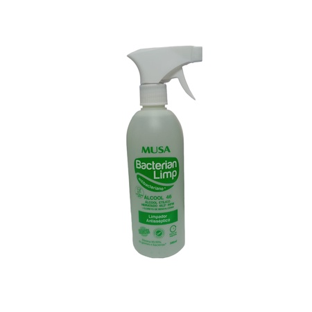 Alcool Bacterian Limp Spray 500ml | Shopee Brasil