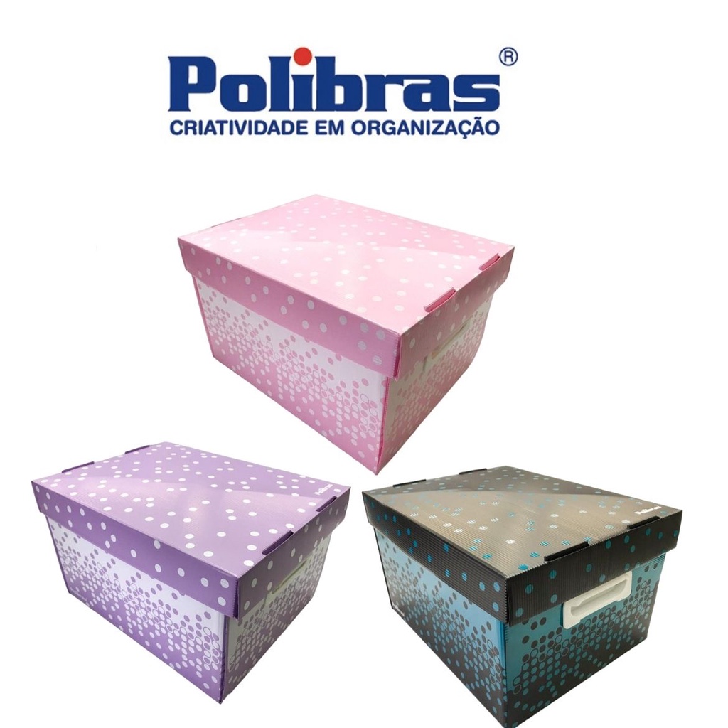 Caixa Organizadora Polionda The Best Box M Poá - Polibras | Shopee Brasil