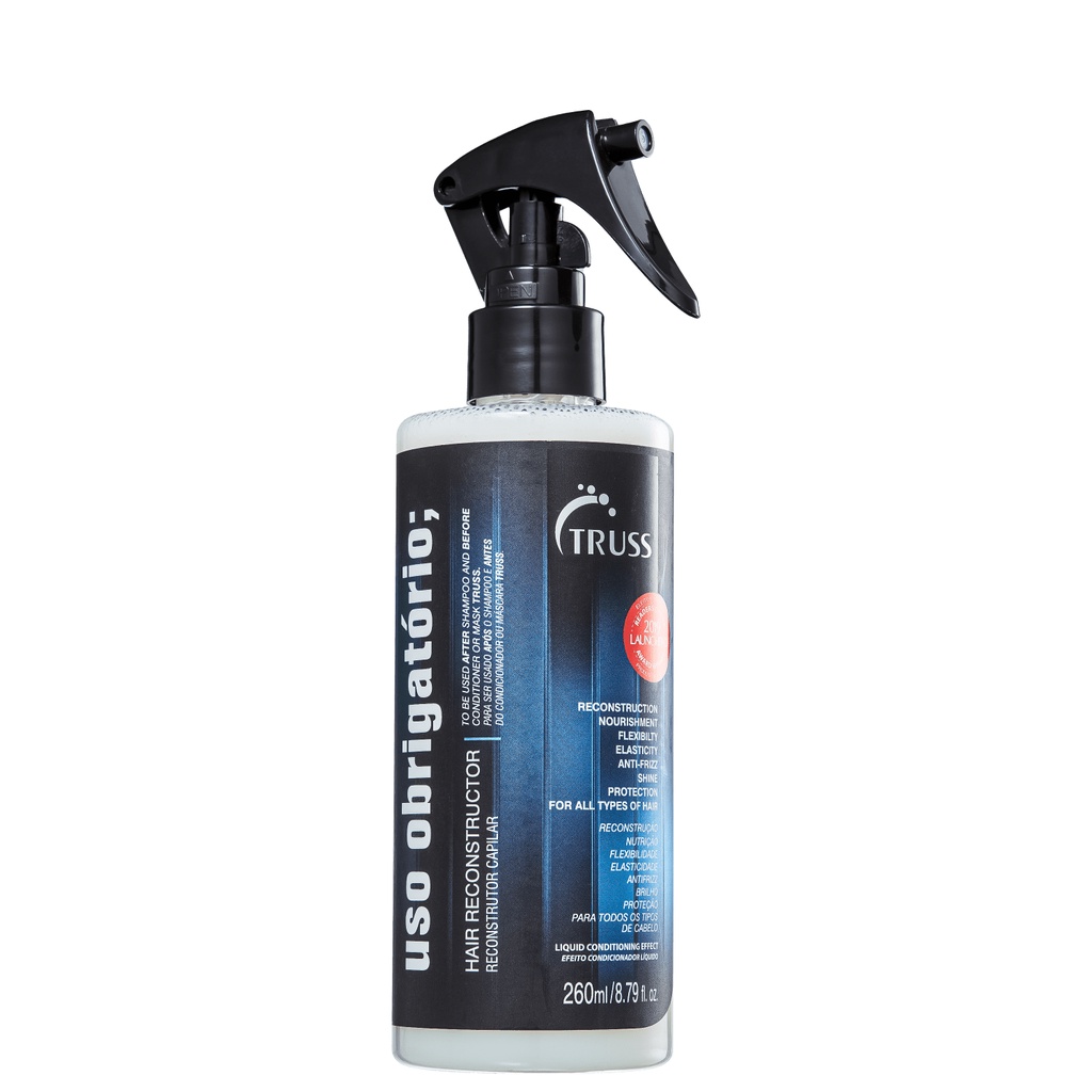 Truss Uso Obrigatório - Tratamento Reconstrutor 260ml | Shopee Brasil