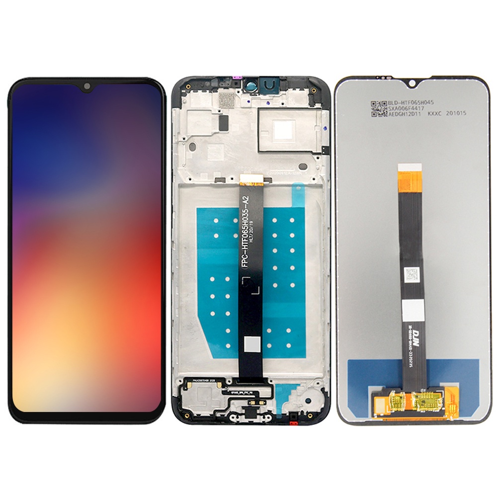 6.5'' Display Para Moto One Fusion Tela Frontal Premium Lcd Completo Compatível XT2073-2 Com Aro ...