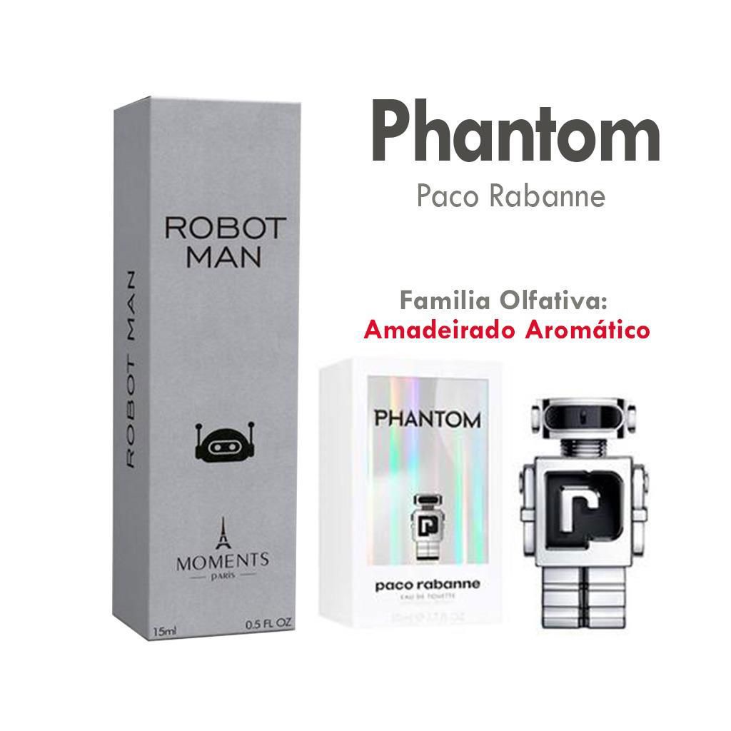 Perfume Robot Man Moments Paris 15ml | Shopee Brasil
