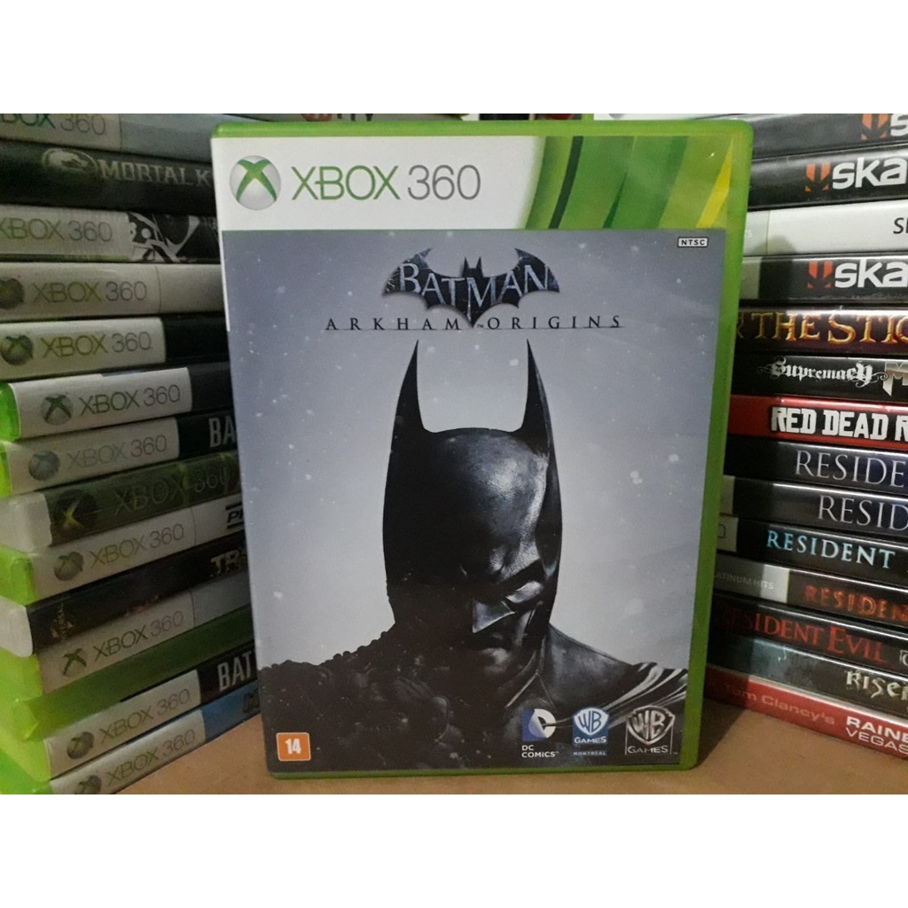 Jogo Batman Arkham Origins Xbox 360 Original Mídia Física | Shopee Brasil