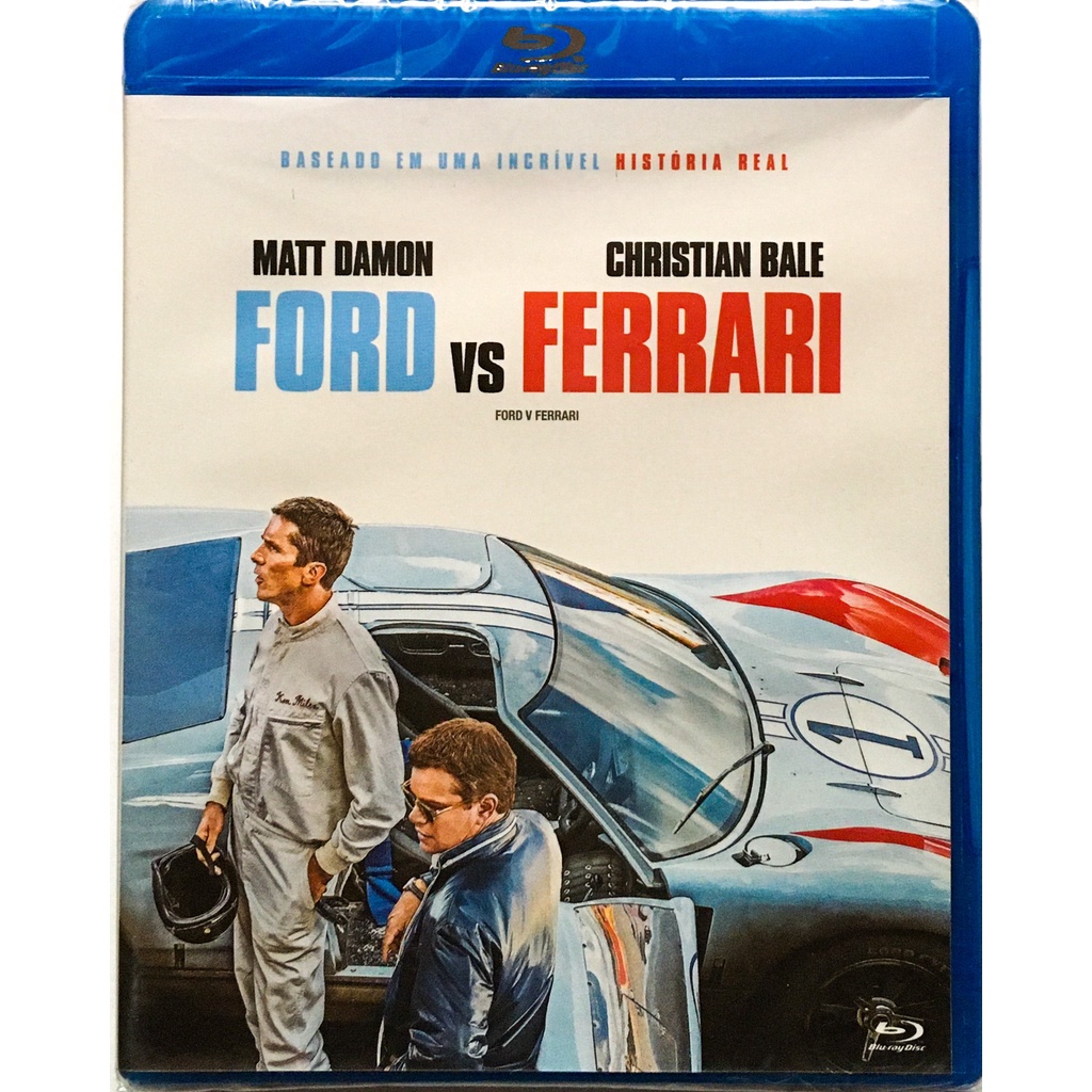 Blu Ray Ford vs Ferrari - original novo lacrado | Shopee Brasil