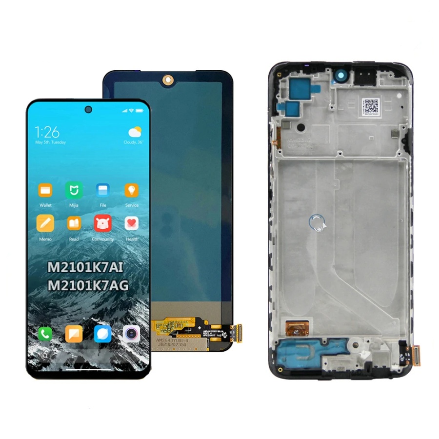 6.43" Super Incell&Oled Display Para Xiaomi Redmi Note 10 4G&Note 10s Compativel M2101K7AG ...