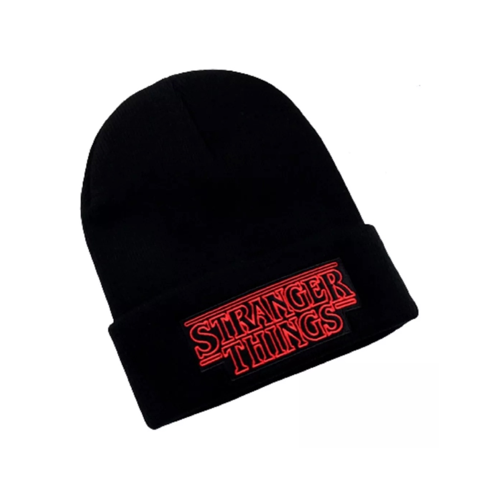 Touca Gorro Stranger Things Bordado | Shopee Brasil