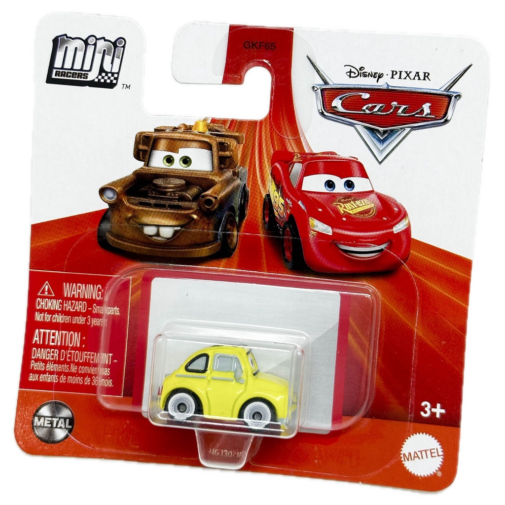 Miniatura - Luigi - Mini Racers Filme Carros - Disney Pixar - HGJ30 ...