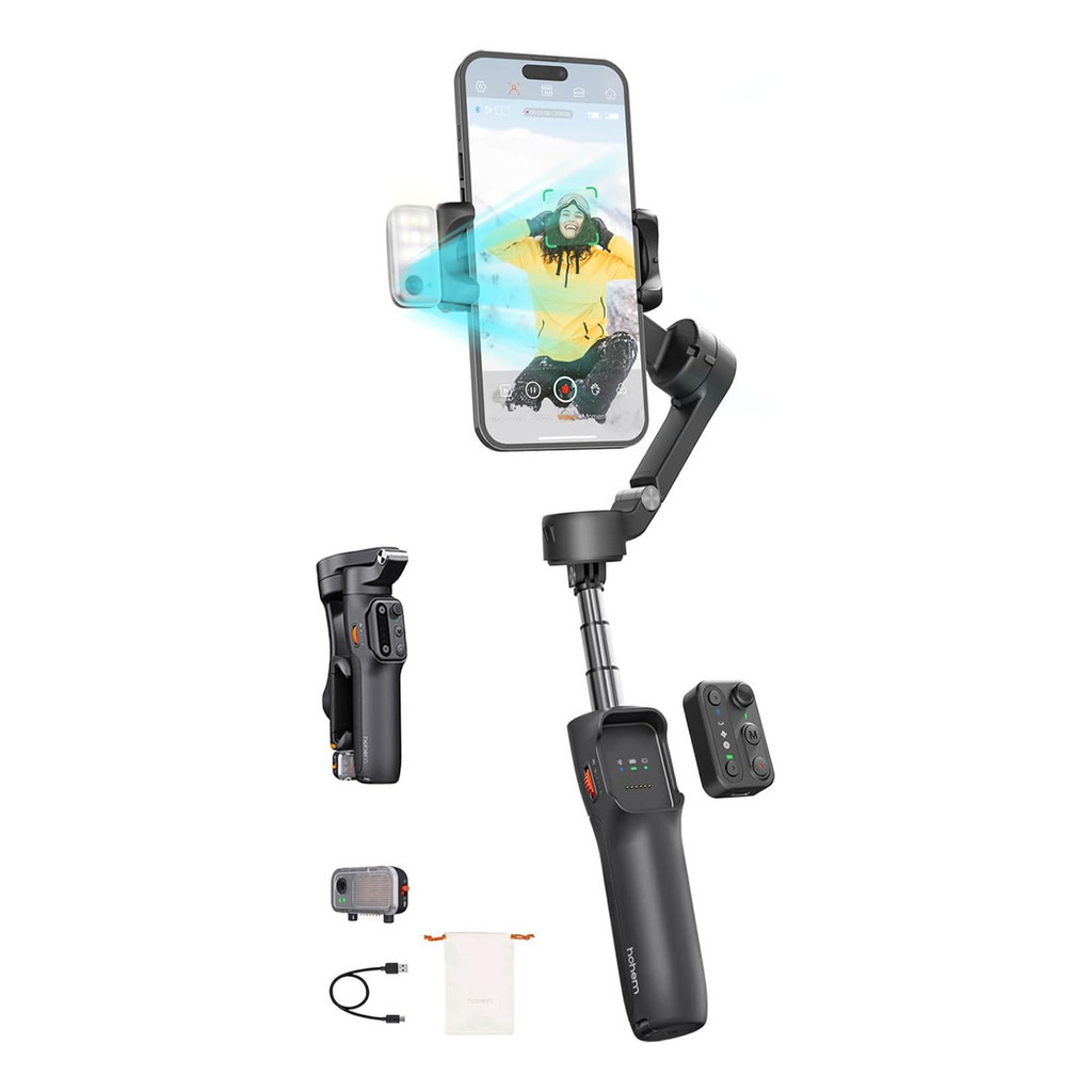 Estabilizador Hohem Gimbal Para Smartphone Isteady V3 Preto | Shopee Brasil
