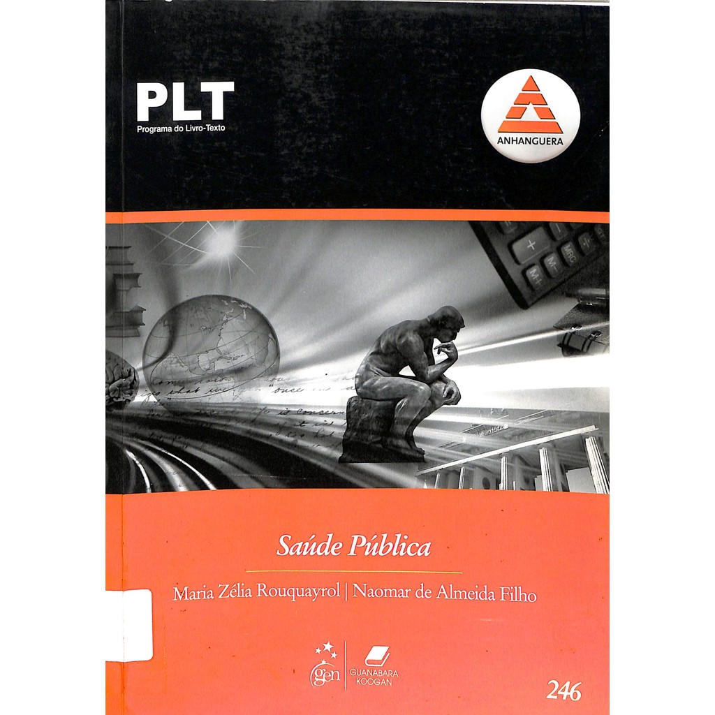 Livro PLT 246 - Epidemiologia e Saúde 6ª Edição de Maria Zélia ...