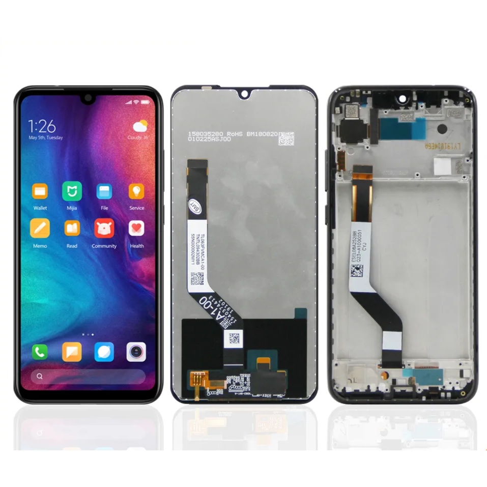 6.3" Display Para Redmi Note 7&Note 7 Pro Compativel M1901F7S Frontal Touch Tela Vivid Lcd Com ...