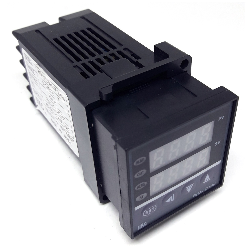 Controlador De Temperatura Rex C100 Saída Relay | Shopee Brasil
