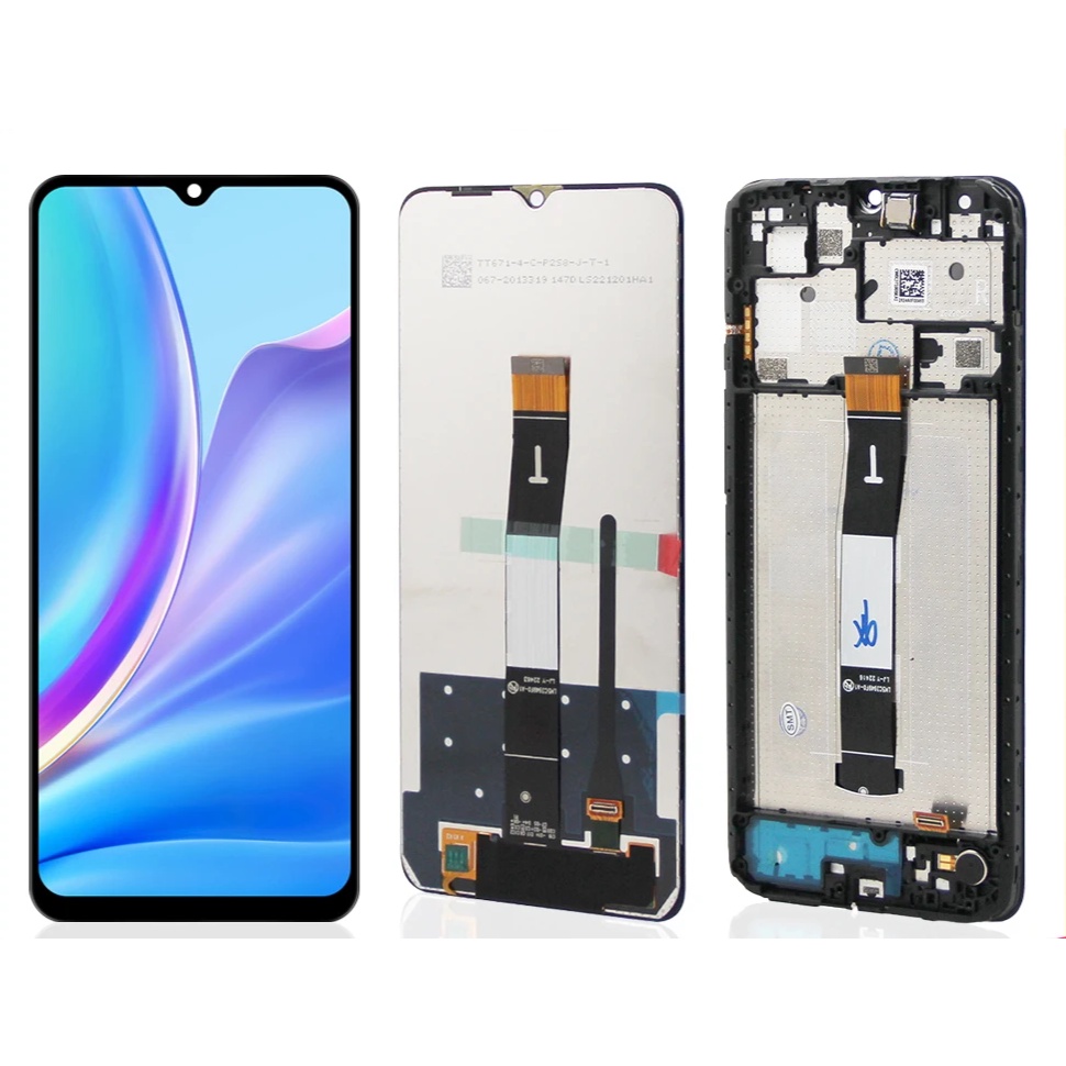 Frontal Touch Tela Para Nacional Redmi 12C&11A&Poco C55 Display Com Aro Vivid Lcd | Shopee Brasil