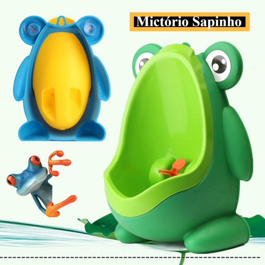 Pinico Infântil Menino Bebê Sapinho Portátio Mod.com Bracinho Verde ...