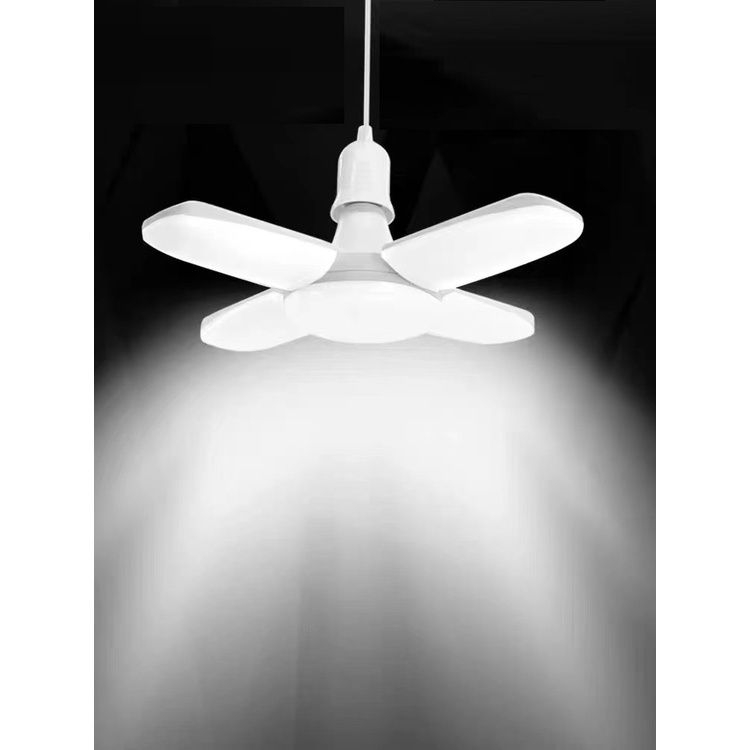 Lampada Led Luminária Multifuncional 4 Petalas 24w/28w Dobrável ...