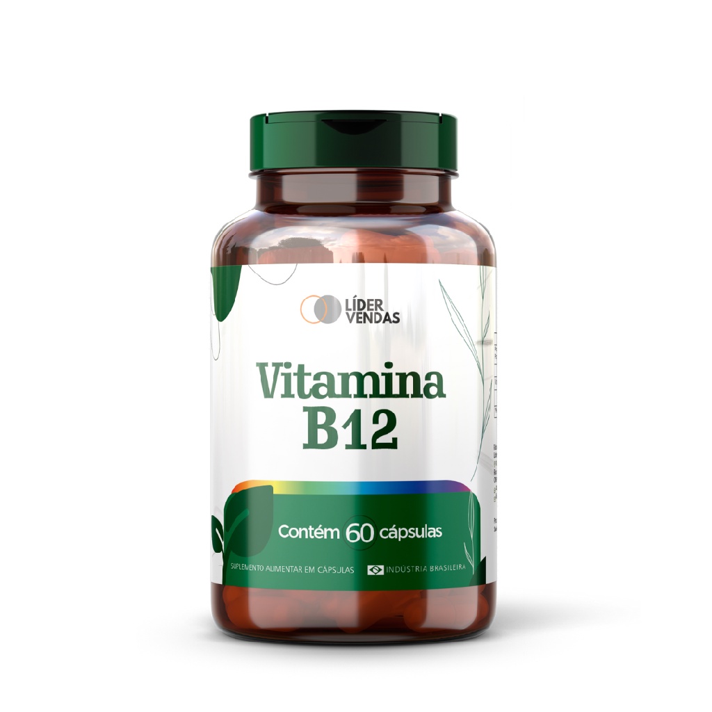 Vitamina B12 - 60 Caps 500mg | Shopee Brasil