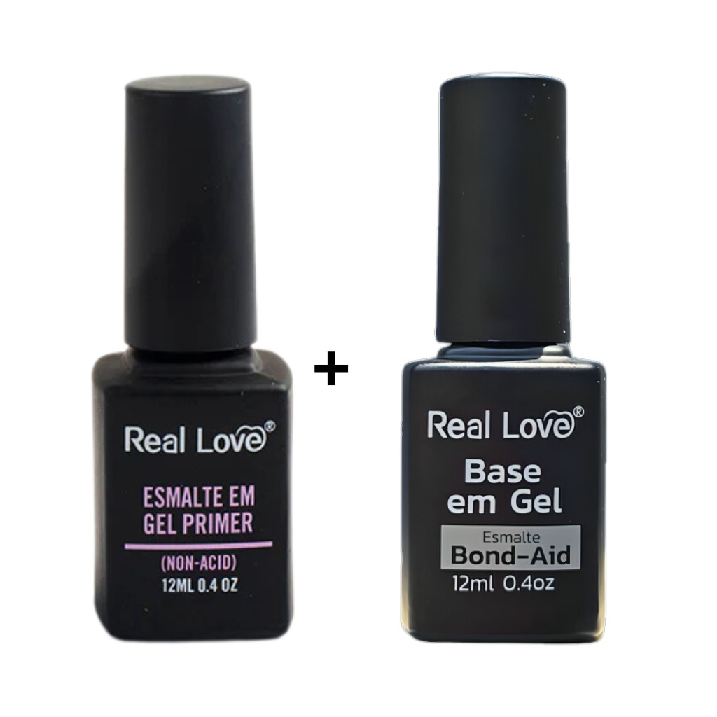 Base em Gel Bond-Aid + Primer Non-Acid 12ml - Real Love | Shopee Brasil