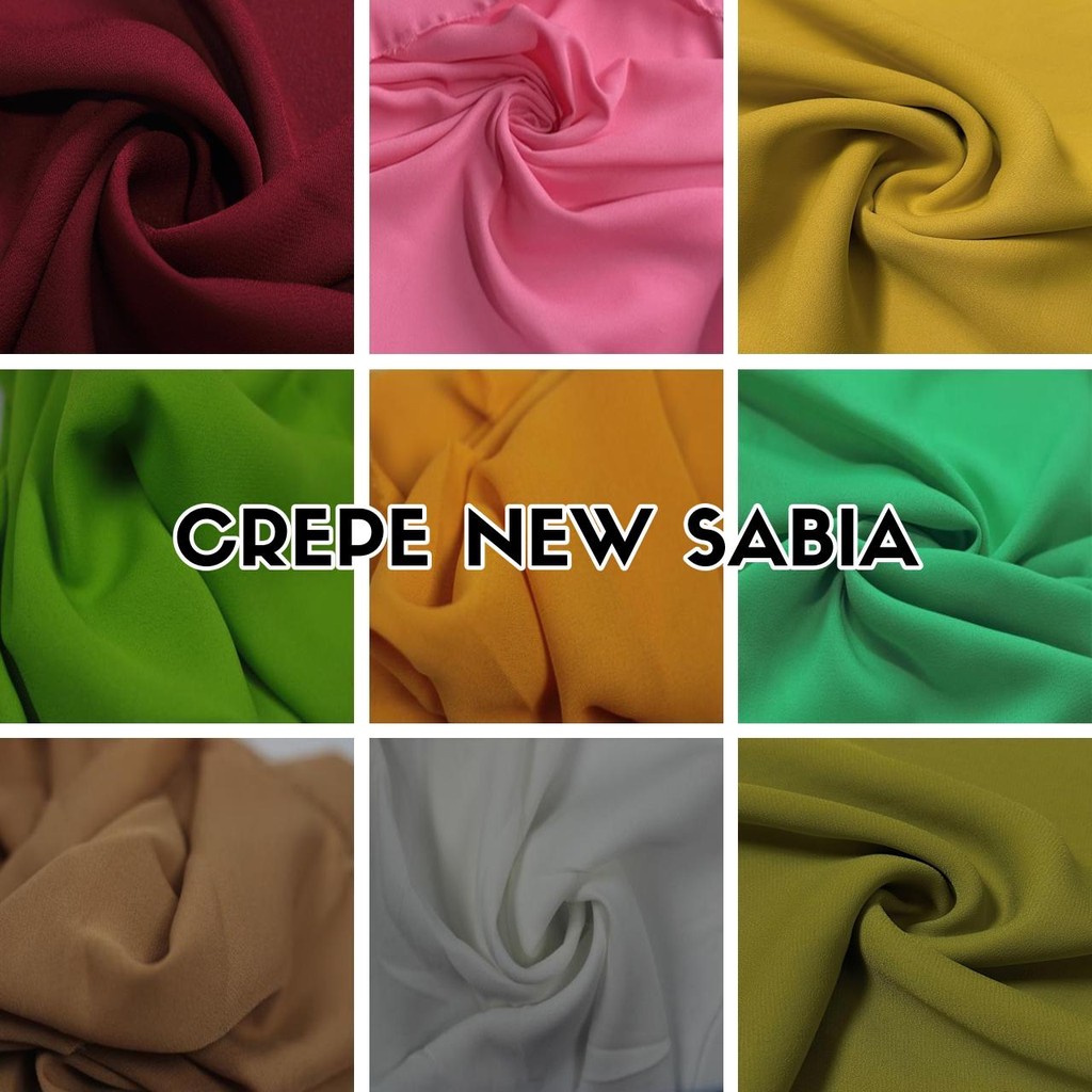10 Metros Tecido Crepe New Sabia Crepe Georgete Liso GGT (10m x 1.45m ...