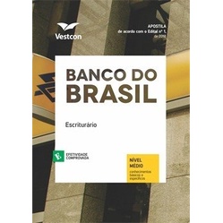BANCO DO BRASIL - ESCRITURÁRIO - VESTCON autor VARIOS | Shopee Brasil